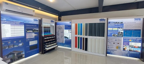 โรงงานหลังคาเหล็กเมทัลชีท นนทบุรี ผู้แทนจำหน่าย Metal sheet BlueScope